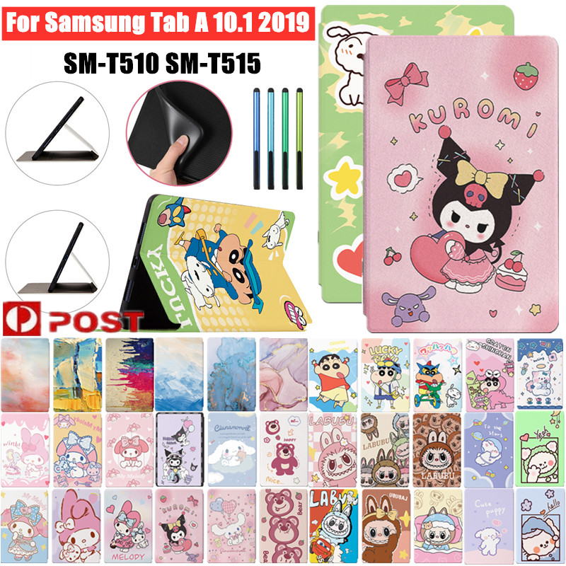 Kuromi Melody Labubu Crayon Shin Chan For Samsung Galaxy Tab A 10.1 ...