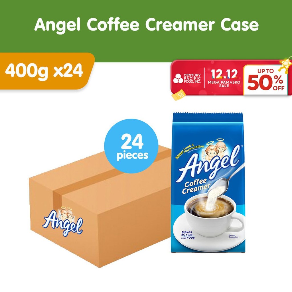 Angel Coffee Creamer 400g (Case of 24pcs) - Non-Dairy Creamer | Shopee ...
