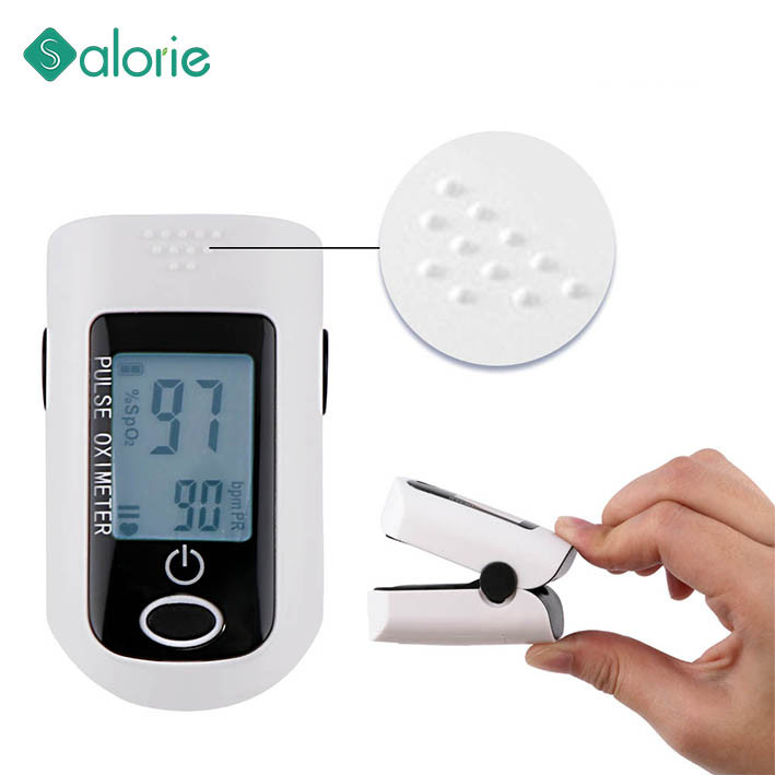 Berjalan Oximeter Saturation Heart Rate Monitoring Finger Clip Pulse ...