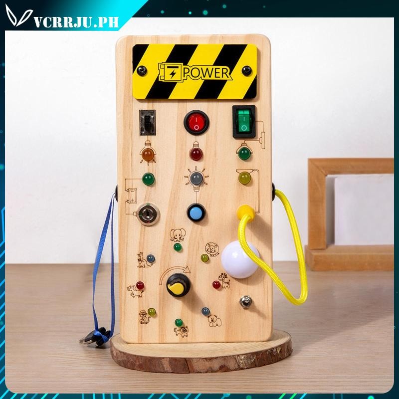 [vcrrju] LED Busy Board Lights Switch Busy Board Musical Note Learning ...