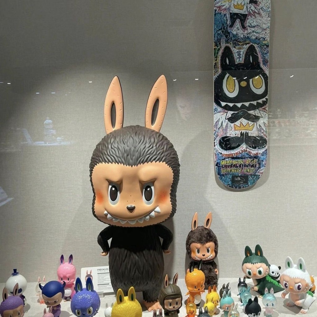 Labubu Pop Mart Centimeter Star Net Freckles Liu Shi Ornaments Trendy ...