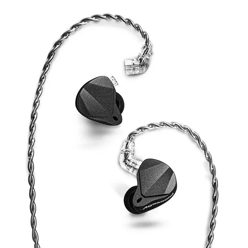 Agasound AGA ONE Balanced DCD Magnetic DD HIFI Earphones In ear Monitor ...