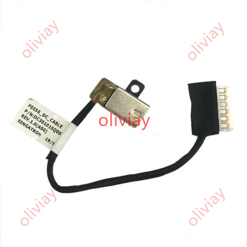 DC IN Power Jack With Cable for Dell Inspiron 15 3593 228R6 0228R6 ...