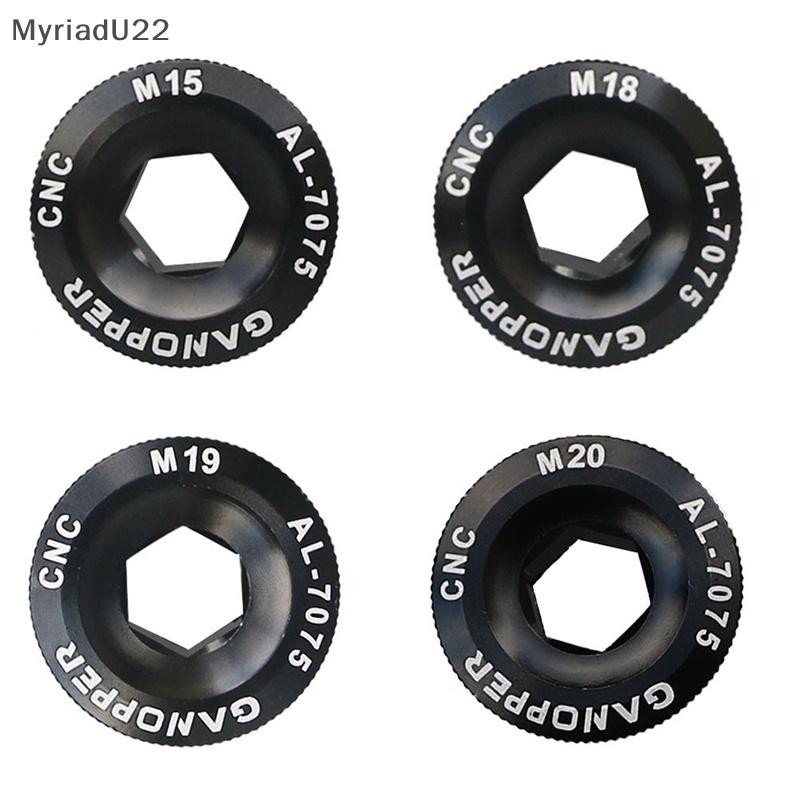 MYR M15 -M20 Aluminum Alloy MTB Crank Screw Cap Road Bike Crankset ...