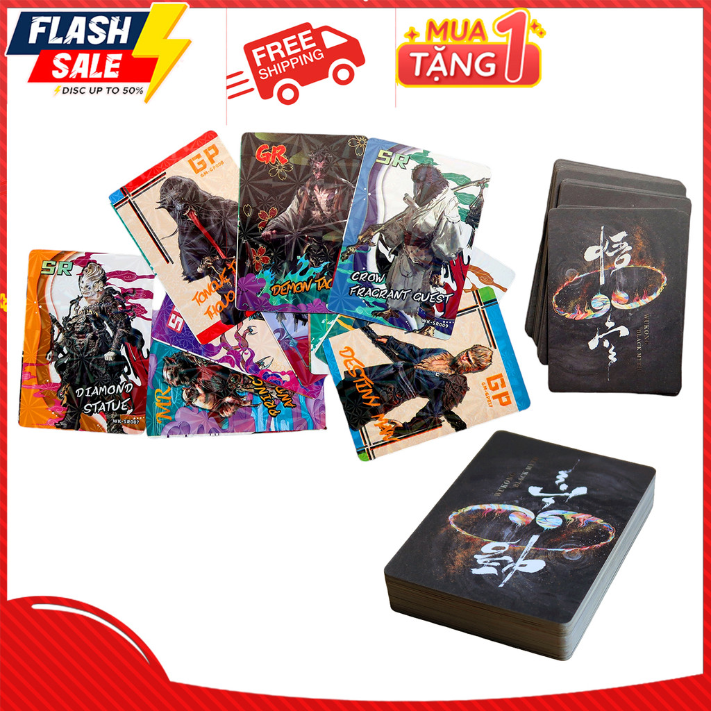 Original Black Myth Wukong Card Set - Wukong Cards. Black Myth Wukong ...
