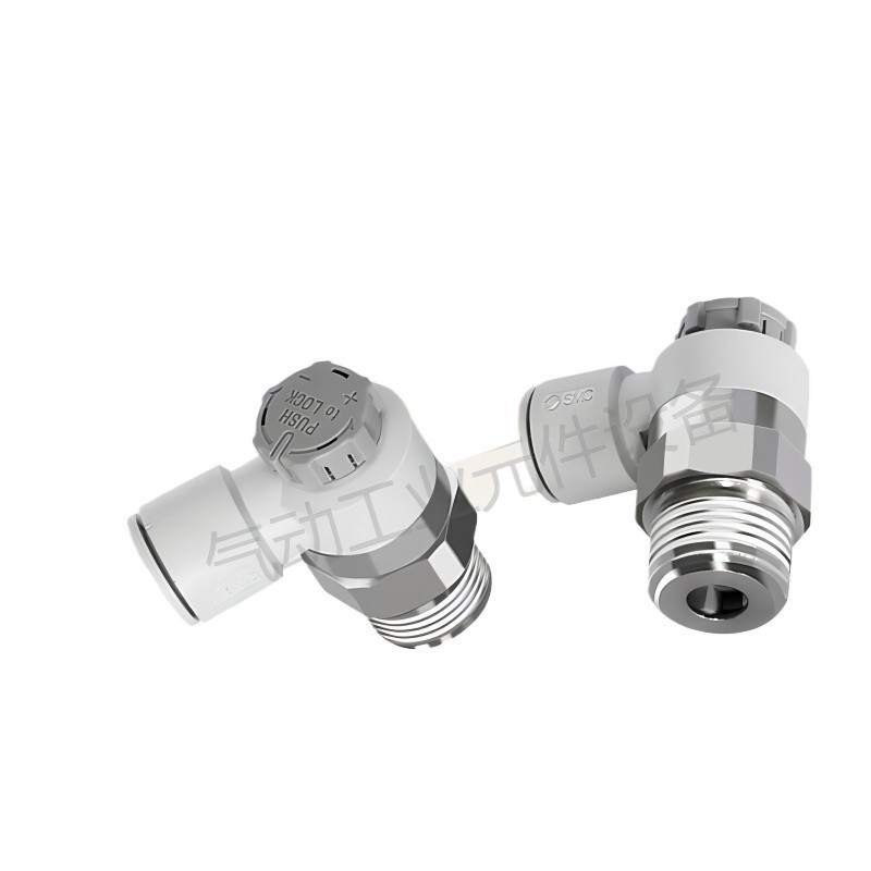↤SMC Pneumatic Joint Speed Control Throttle Valve AS3201F-01-06SA-B/120/02/03/04/08/10/M5 ...