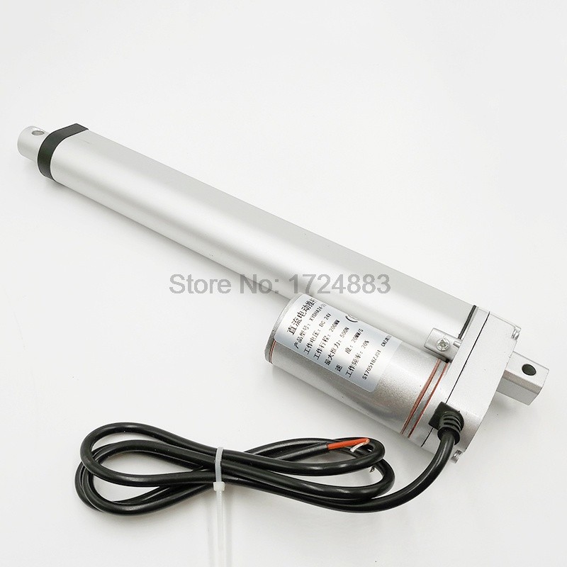 New Electric Linear Actuator 12V/24V DC Motor 550mm Stroke Linear ...