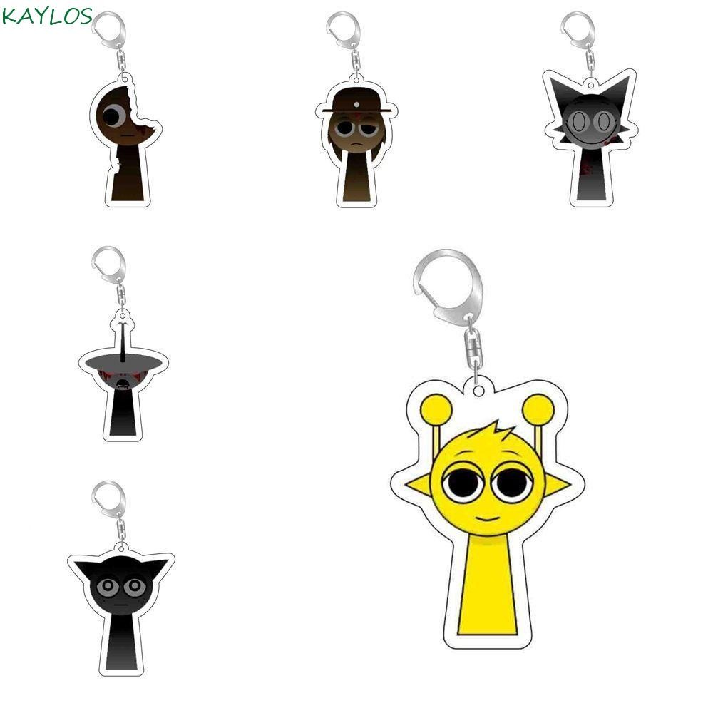 KAYLOS Incredibox Sprunki Games Keychain, Game Peripheral Cartoon ...