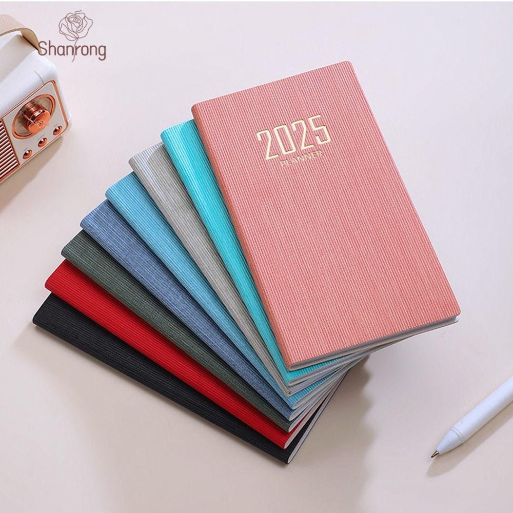 SHANRONG calendars for 2025 A6 Pocket Planner, English 12 Months Mini ...