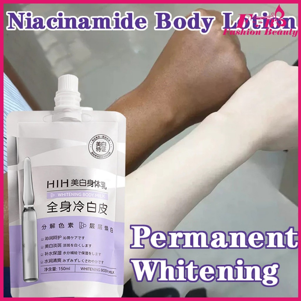 200g Niacinamide Whitening Body Milk Lotion Remove Melanin Moisturizing ...