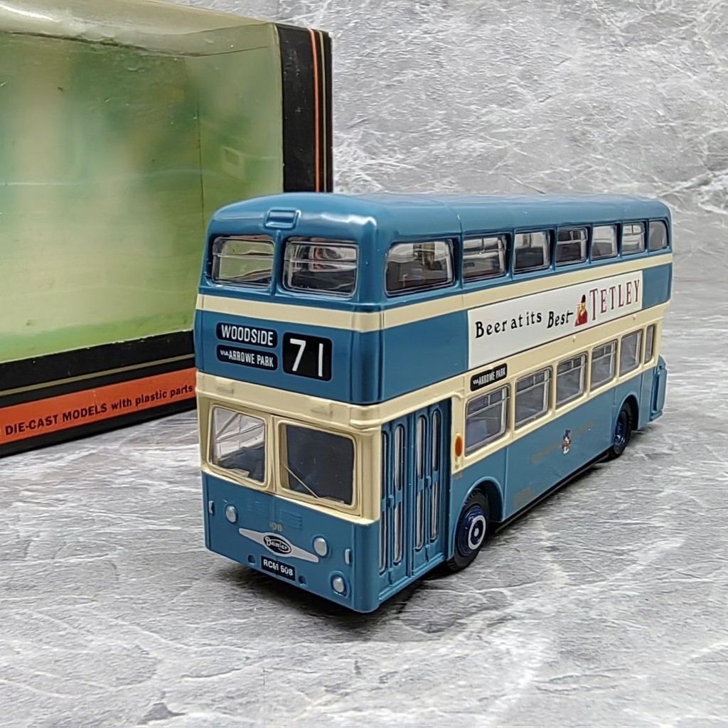 1/76 London Double Decker Bus Model Alloy | Shopee Philippines