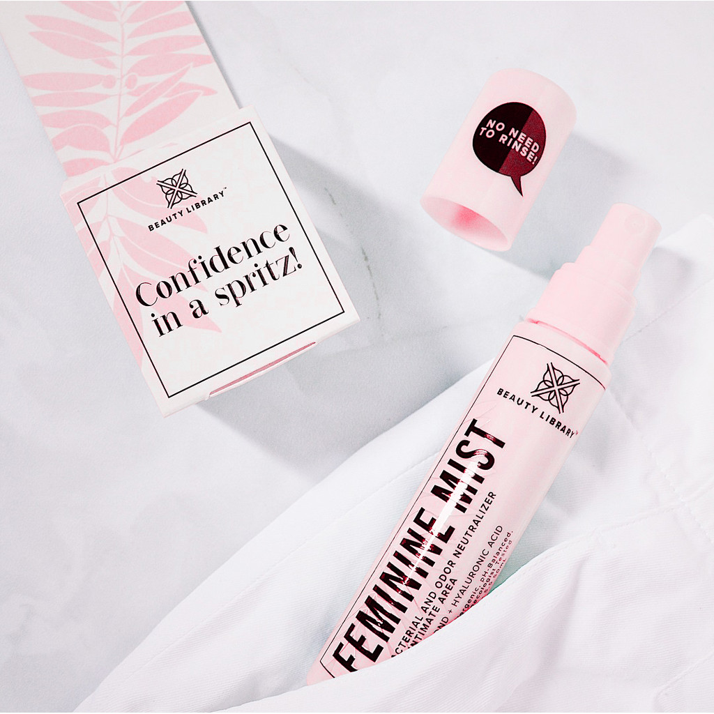 Beauty Library Feminine Mist - Antibacterial Intimate Spray with French ...