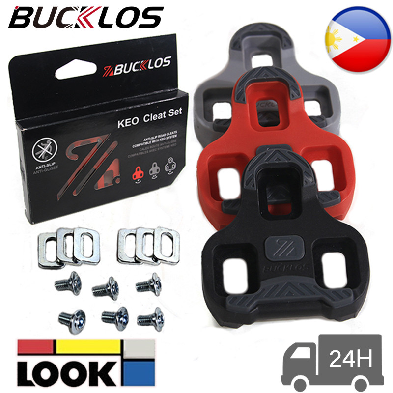 BUCKLOS KEO Cleat AttachmentRoad Bike Anti-Slip 0/4.5/9° Cleats Pedal ...