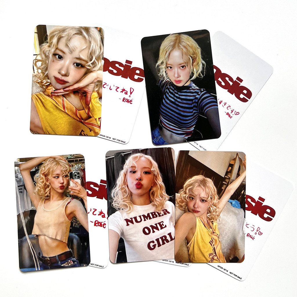2-16pcs BP ROSE rosie toxic till the end Lomo Cards JENNIE Mantra LISA ...