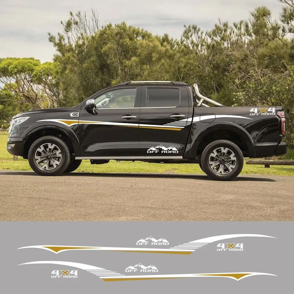 Pickup Door Side Sticker For GWM Cannon Toyota Hilux Ford F150 Dodge ...