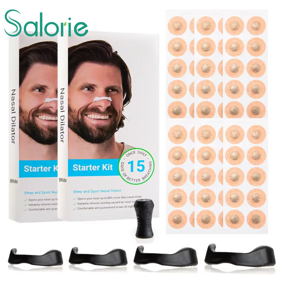30Pairs Nose Breathing Nose Dilators Starter Kit Nose Strips Nose Clip ...