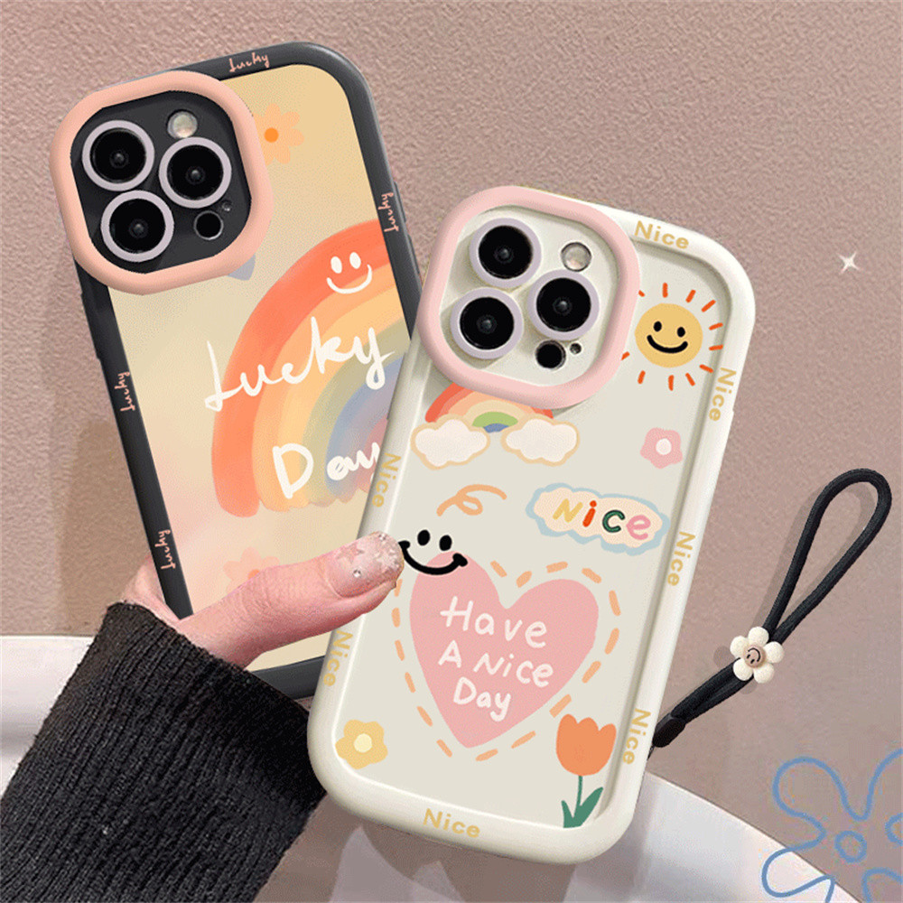 For Redmi Note 14 Pro 14C 13C 12C Note13 12 A3 10C 9C A1 9A 11 POCO C75 Heart Smiley Soft Case ...