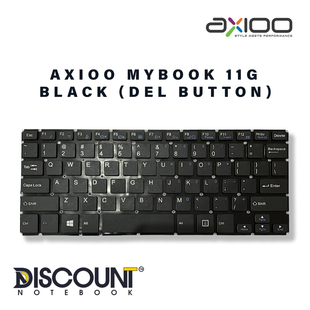 KEYBOARD AXIOO MYBOOK 11G BLACK (HAND BUTTON) | Shopee Philippines