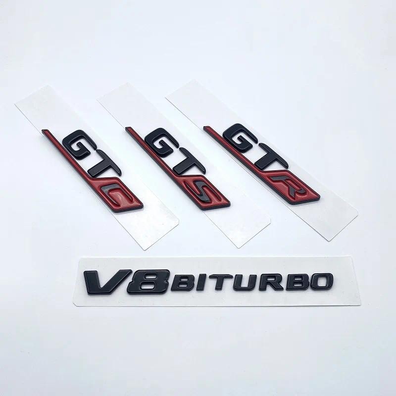 3D ABS Rear Trunk Decal Emblem Badge Sticker For Mercedes AMG GT R S C ...