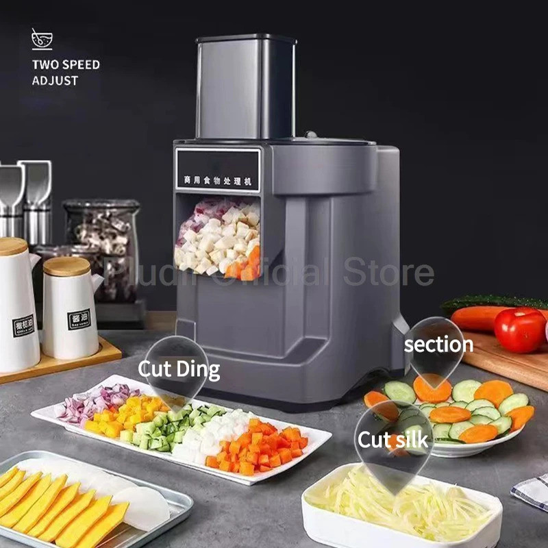 Vegetable Cube Cutting Machine Electric Dicer Onion Potato Carrot Dicer ...