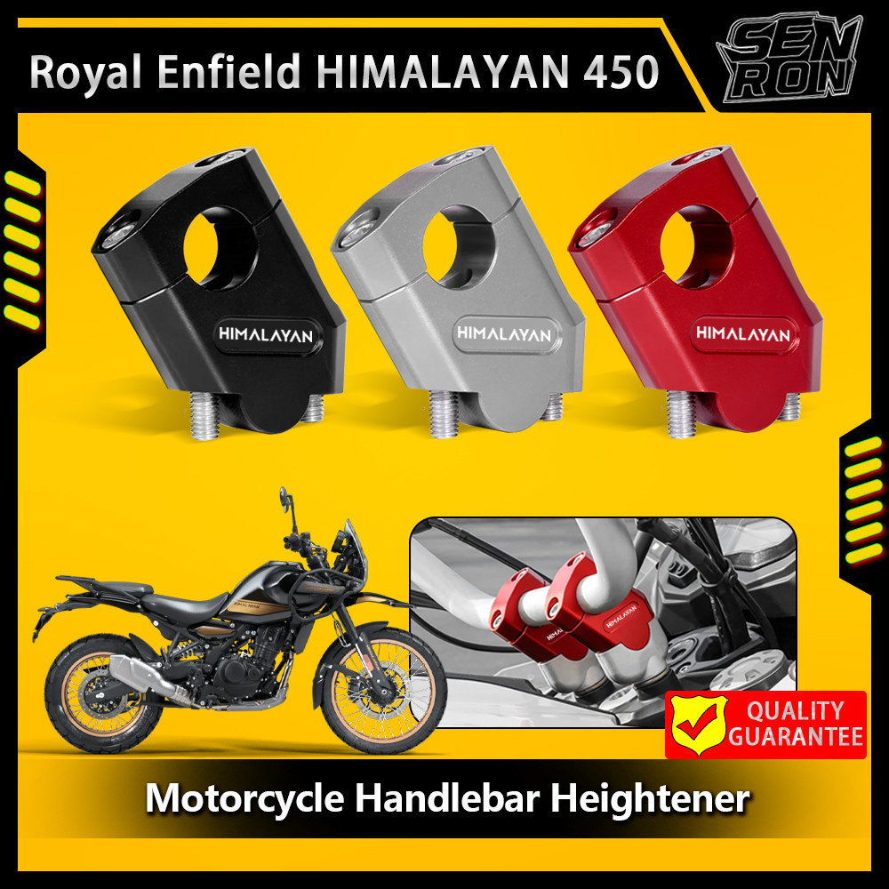 For Handlebar Riser Extension Adapter Royal Enfield HIMALAYAN 450 ...