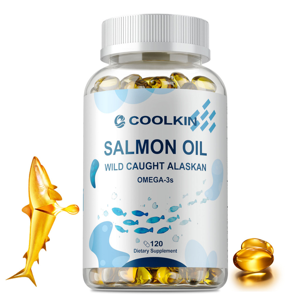 Salmon Oil, Alaska Omega-3S - Supplement Capsules - Supports Brain ...