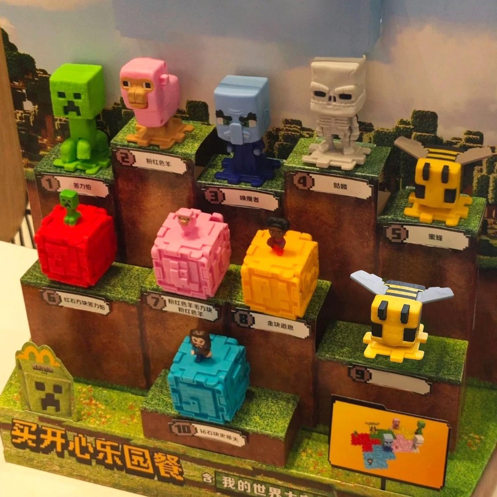 Minecraft Movie Figurines Anime Character Action Figure Cute Posable ...