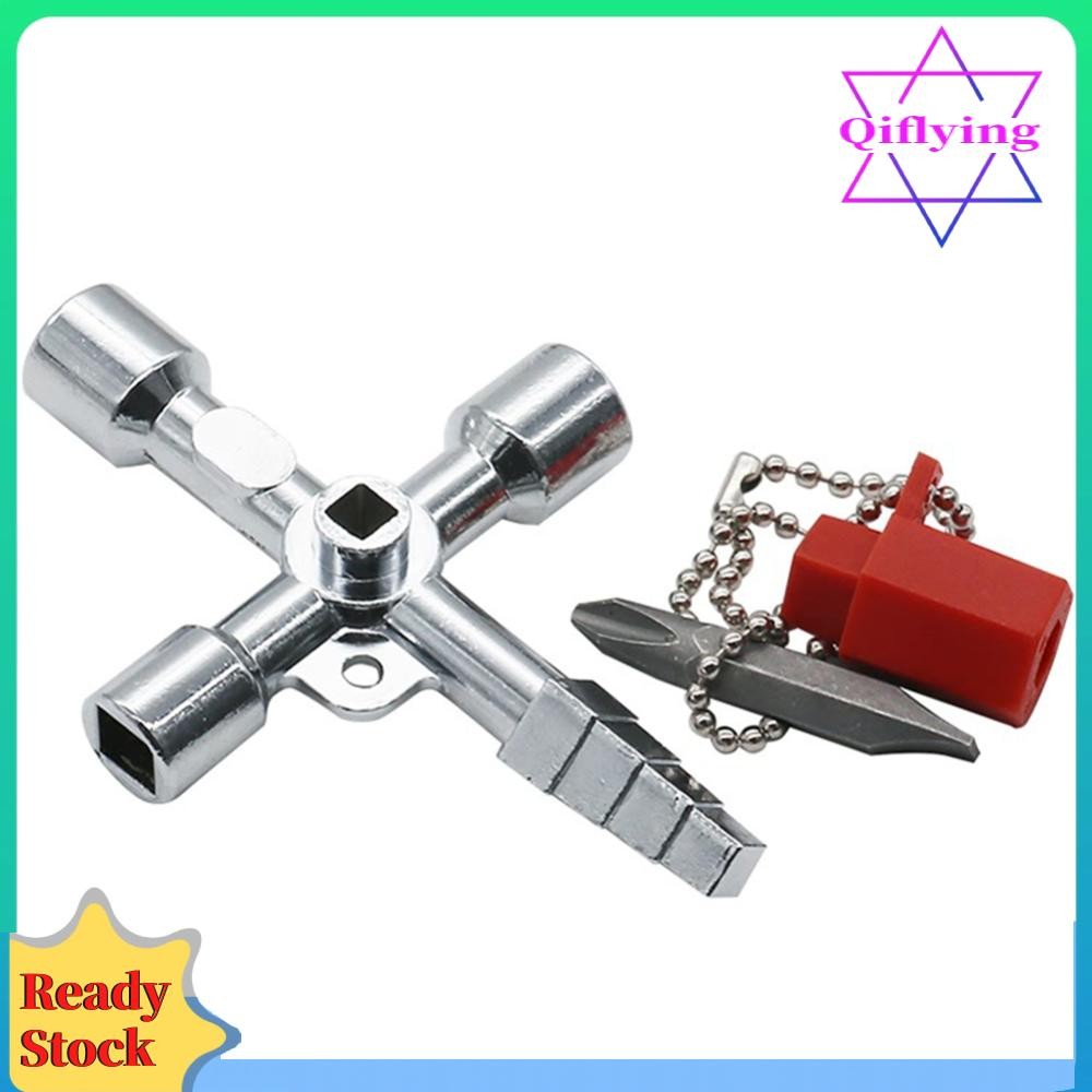 4 in 1 Multifunction Key Wrench Key Wrench Triangle Electric Control ...