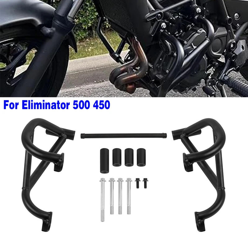 Engine Guard Highway Crash Bars Bumper For Kawasaki ELIMINATOR SE 400 ...
