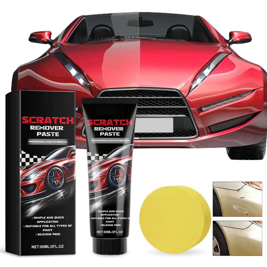 Car Scratch Repair Cream Deep Scratch Agent Repair Paint Scratches ...