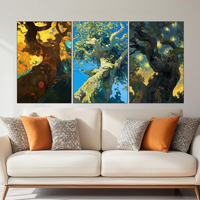 Lucky Tree Wall Decoration Painting House Decorations Display Painting ...