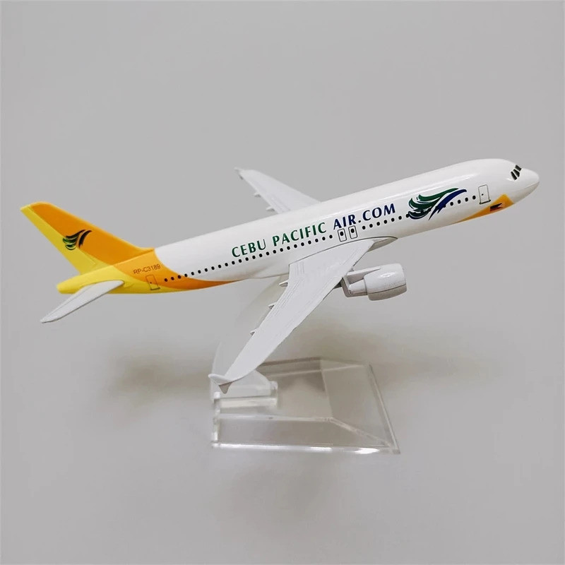1/400 Scale Aircraft Airbus A320 Cebu Pacific Philippines 16cm Alloy ...