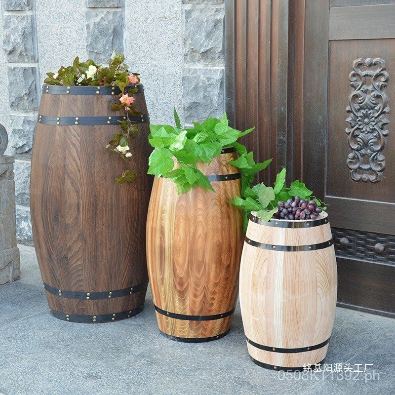Bar Exhibition Wine Barrel Decoration Wine Barrel Beer Barrel Red Wine ...