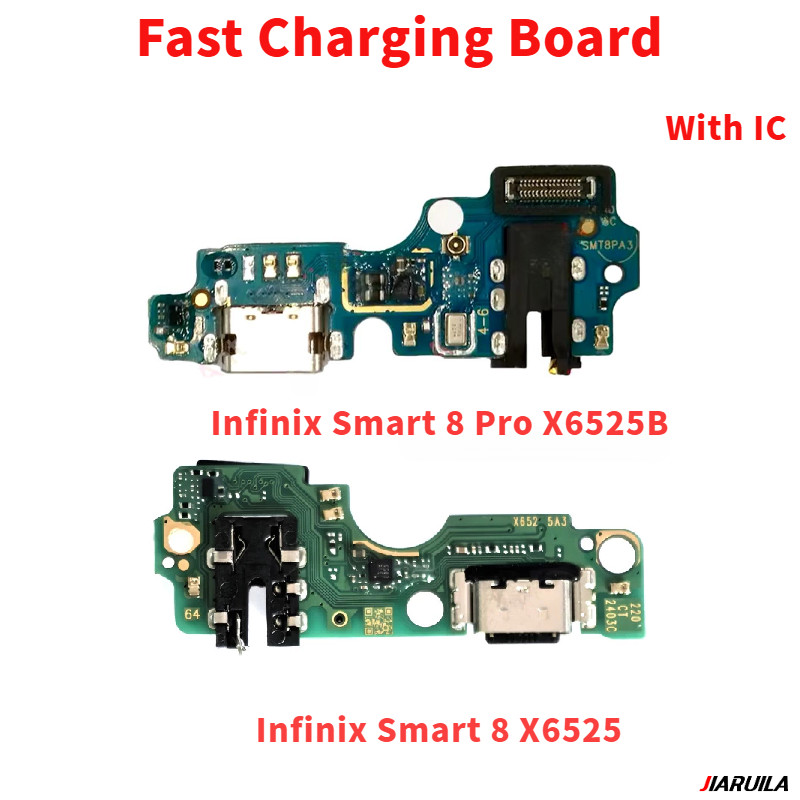 Charging port For Infinix Smart 8 Pro X6525 X6525B USB Charging Dock ...