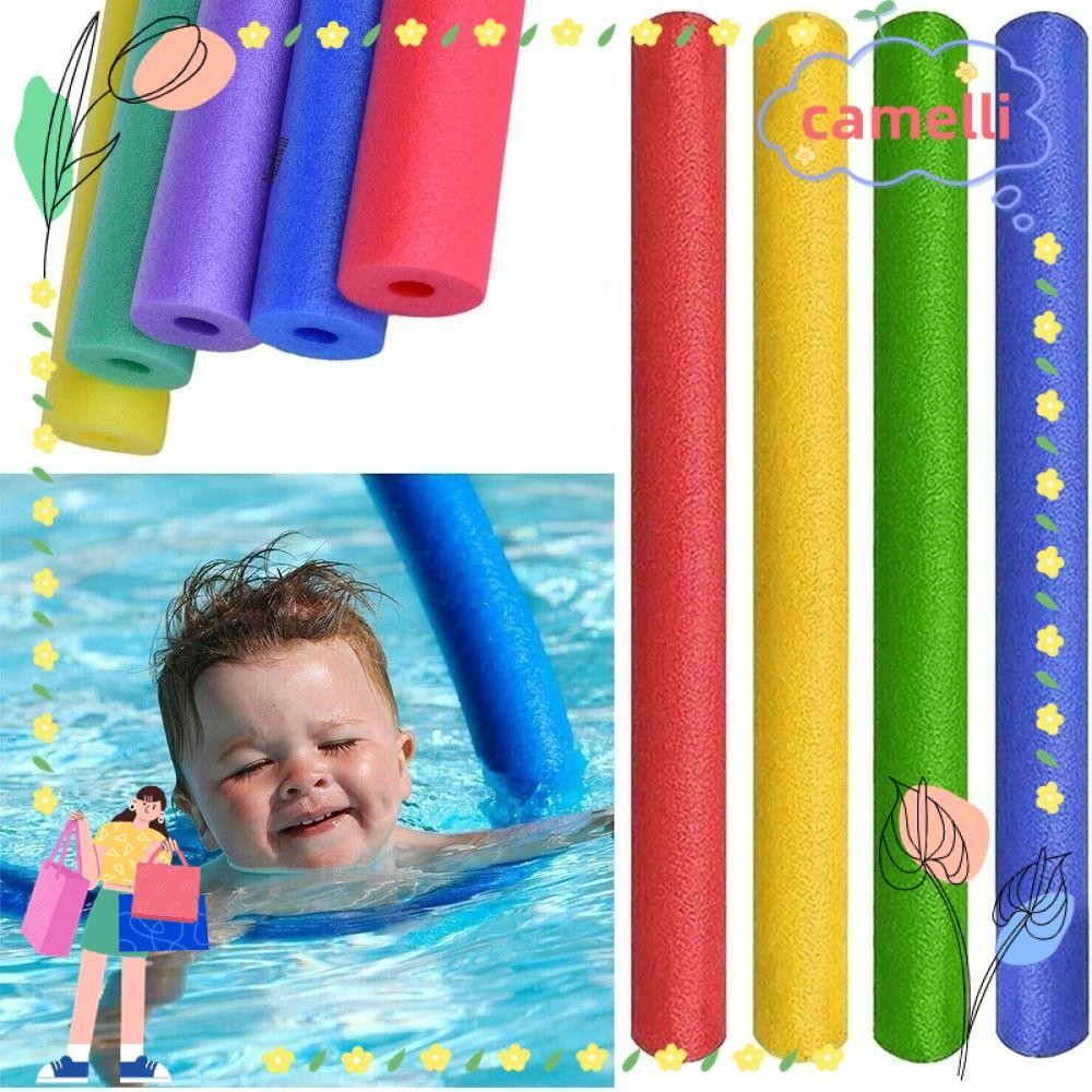 CAMELLI Floating Foam Sticks, Noodle Float Aid Flexible Swimming Pool ...