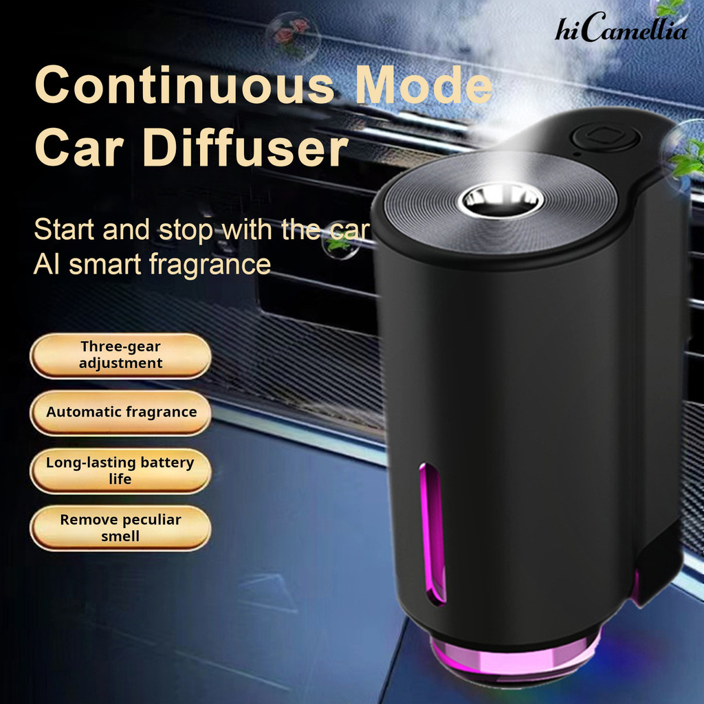 (HM)Car Air Freshener Aromatherapy Machine 3 Modes Adjustable ...