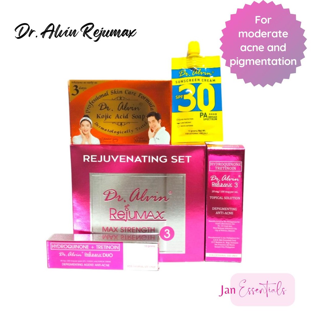 Dr. Alvin Rejuvenating Set No. 3 - Max Strength for Skin Repair ...