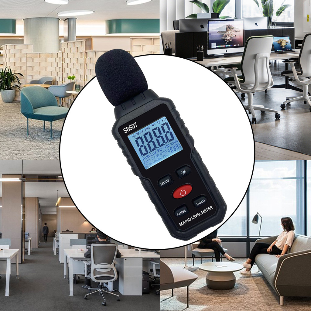 New Decibel Meter Tester Digital Noise Meter Sound Level Meter Sound ...
