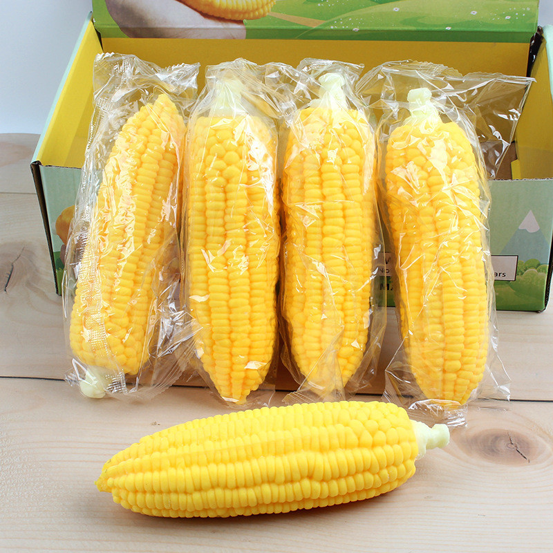 Corn Squishy Realistic Cute Stress Relief Hand Management Enhance ...