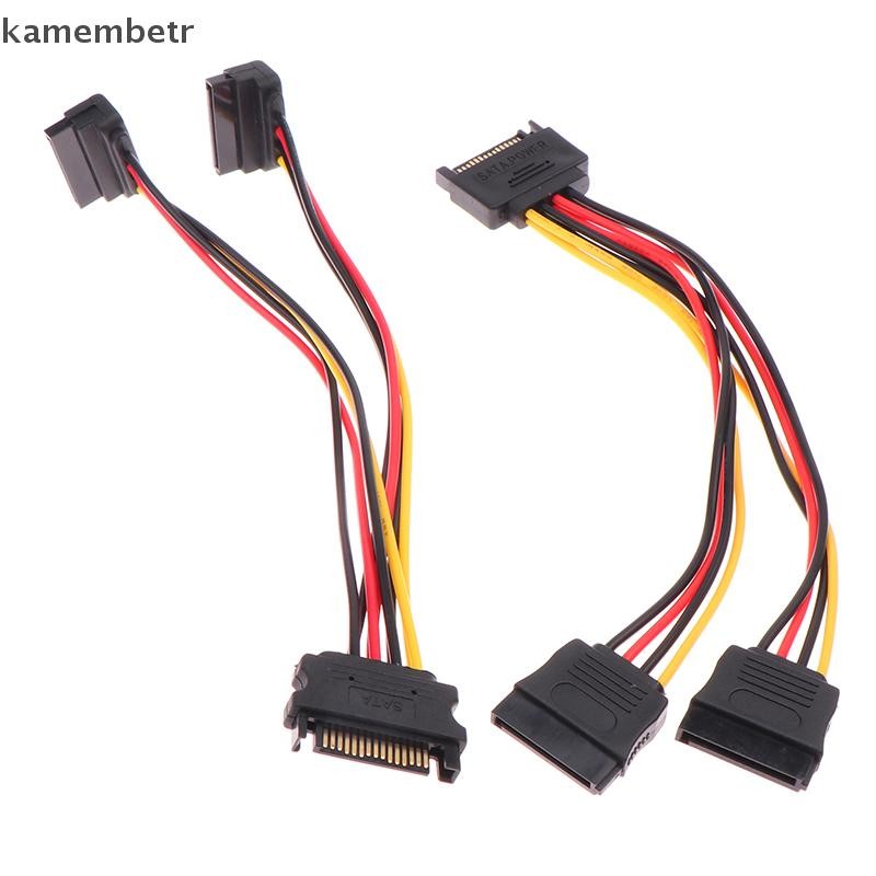 ka 1PC 20CM Sata Extension Cord For HDD SSD Hard Disk SATA Power Y ...