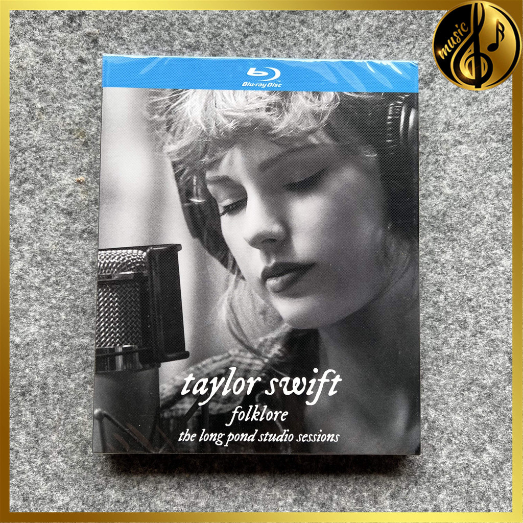Taylor Swift Folklore The Long Pond Studio Sessions Blu-ray Disc Album ...