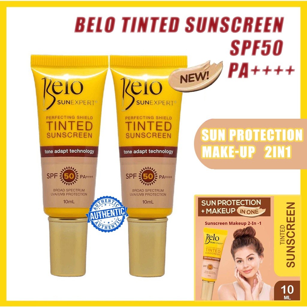 Belo Sun Expert Tinted Sunscreen Whitening and UV resistant Sunscreen ...