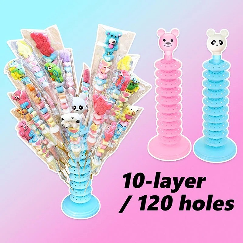 Multi-Tier Lollipop Stand Adjustable LollipopHolder Display Rack Party ...