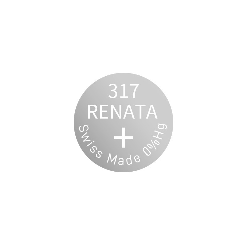 Swiss renata Original Battery renata 317 SR516SW 1.55V Watch Battery ...