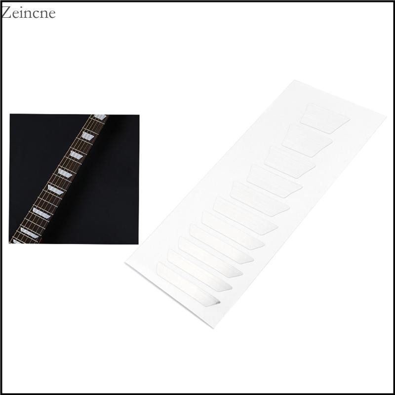 Zein Guitar Fingerboard Sticker Inlay Decal Thin Fretboard Sticker for ...