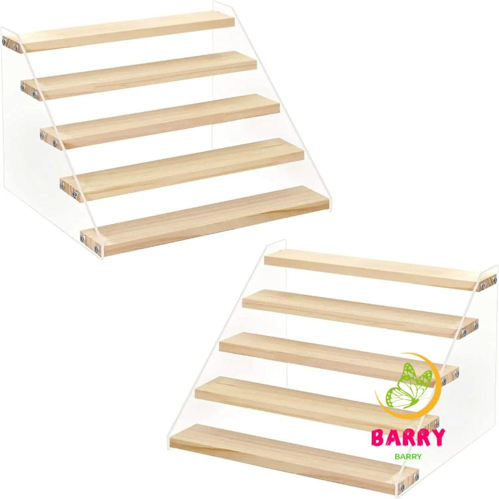 BARRY Acrylic Storage Display Rack, 2/3/4/5Layer Transparent Doll ...