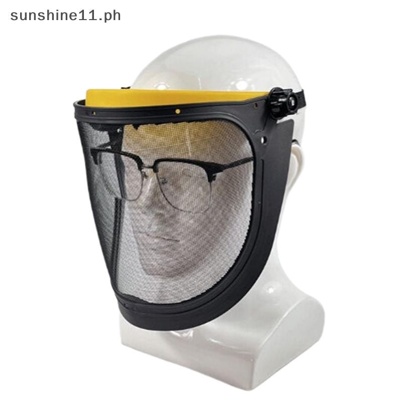 sunshine 1PC Chainsaw Helmet Protector Forestry Safe Face Shield ...
