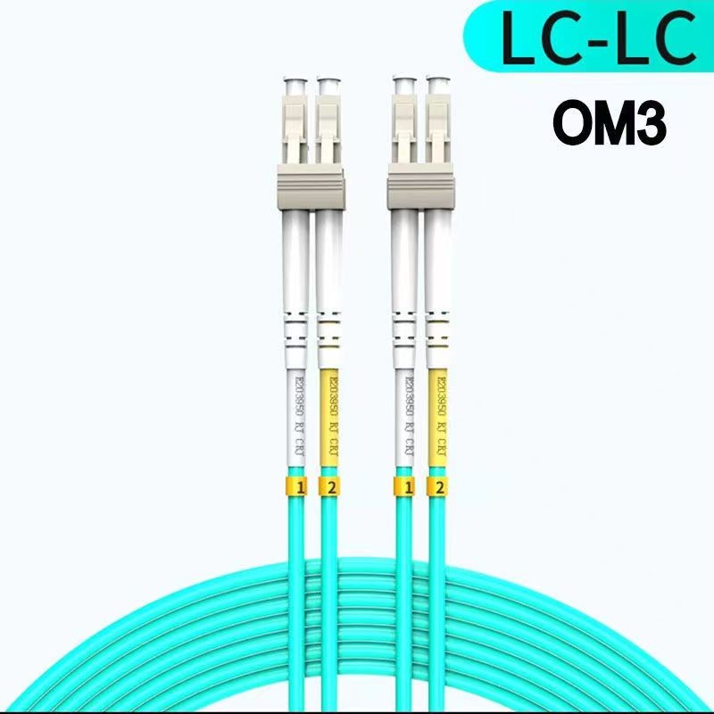 10G OM3 OM4 LC UPC-LC UPC Multimode Duplex 2.0mm Fiber Patch Cable LC ...