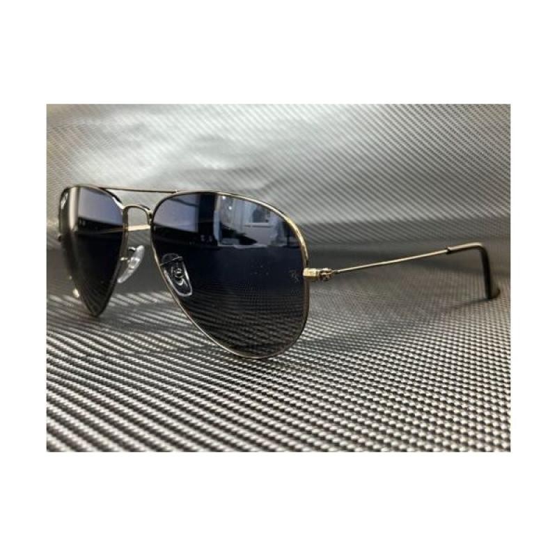 Ray Ban RAY BAN RB3025 004 78 Gun메탈 Aviator 62 mm 남녀공용 Polarized 선글라스 ...