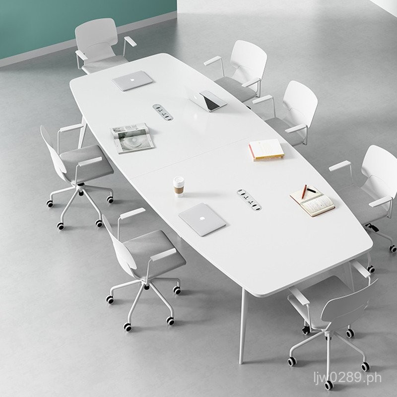 Reception Small Combination Modern Minimalist Conference Room White ...